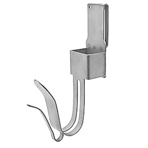 Gadpiparty Waist Tool Rack Waist Hanging Rack Utility Pouch Garage Tool Hooks Hangers Waist Tool Bag Tool Carrying Rack Electric Mounting Pole Garage Hooks Heavy Duty Stainless Steel Silver