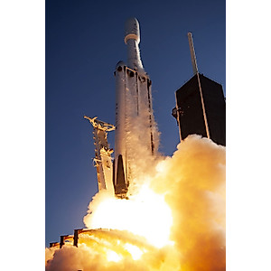 SpaceX Starship Rocket Model Super Heavy Rocket BFR Model Decoration Desktop Home Office Ornaments, 12.5 inches