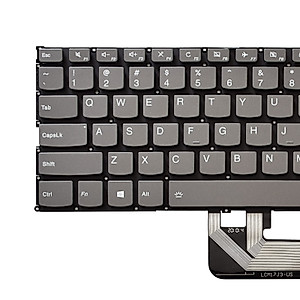 SUNMALL Keyboard Replacement Compatible with Yoga 730-13IKB 730-13IWL 730-15IKB 730-15IWL,Yoga 530-14IKB, Flex 6-14ARR Flex 6-14IKB Series Laptop with Backlight US Layout