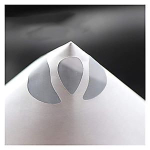 Youmine Science lab Science lab New 50Pcs Fine Paint Paper Strainers 120 Micron Sieve Filter Nylon Mesh Net Funnel