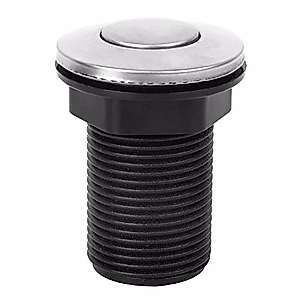 Air Activated Push Switch Button Air Switch Kit for Garbage Disposal Bathtub Air Hose Button Switch Kit