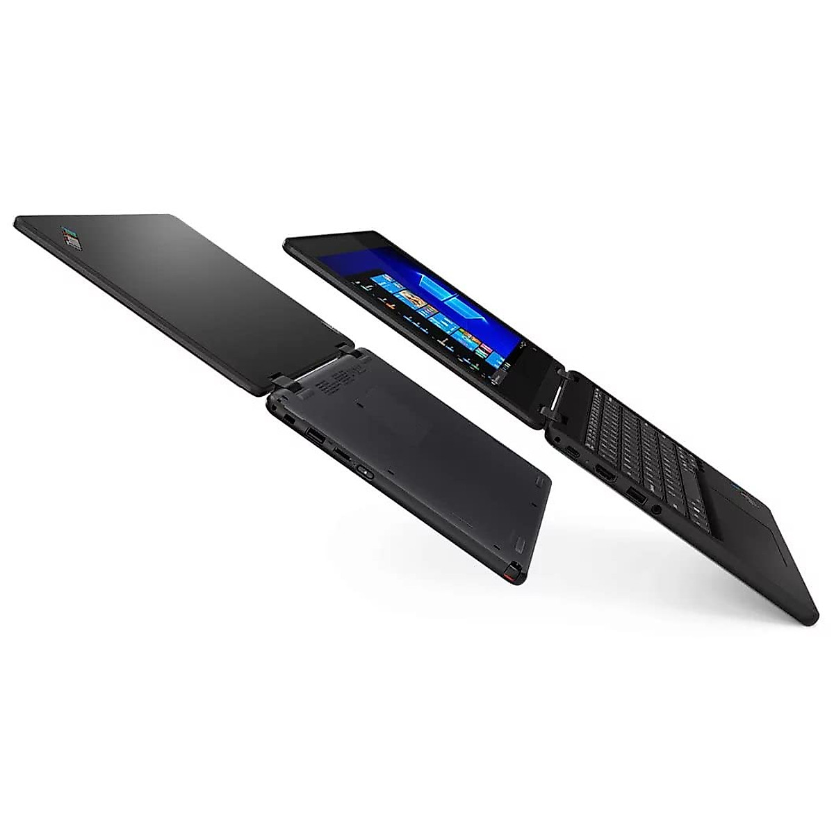 Lenovo ThinkPad 11e Yoga Gen 6 11 2-in-1 Business Laptop 11.6" HD IPS Glossy Touchscreen 8th Gen Intel Core M3-8100Y Processor 8GB RAM 256GB SSD USB-C Win10 Black + HDMI Cable