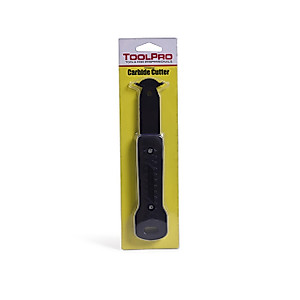 ToolPro Carbide Scoring Knife with Reversible Blade - Heavy Duty Drywall Cutting Tool for Precision Scoring, Long Lasting Blade