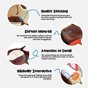 The Talking Jesus Doll | Speaks 10 of Jesus' Bible Verses | Teach Your Kids Before The World Does