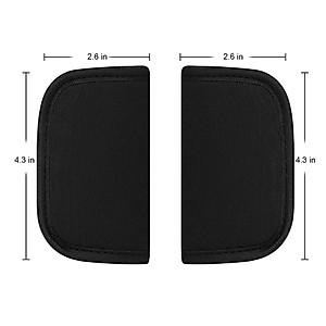 Accmor Car Seat Strap Covers for Baby Kids, Car Seat Strap Covers Shoulder Pads, Soft Seat Belt Covers for All Car Seats, Pushchair, Stroller