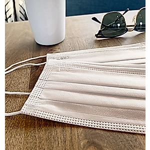 WMS Small Ear Loop 4-Layer Youth Face Masks, Wisconsin Medical Supplies, MADE IN USA, 1 Pack (50 Masks)