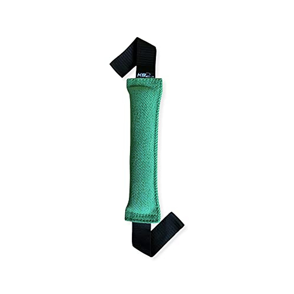 K9BULLS Dog Tug Toy for Interactive Tug of War - Tear Resistant French Linen - Super Durable Yet Soft for Dog's Teeth. Perect for :Tug of War, Schutzhund,Agility,Ring Sport,PoliceK9,and More. -Green-