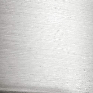 Globe Electric 61025 Vienna 2-Light Semi-Flush Mount, Brushed Nickel, Frosted Glass Shade