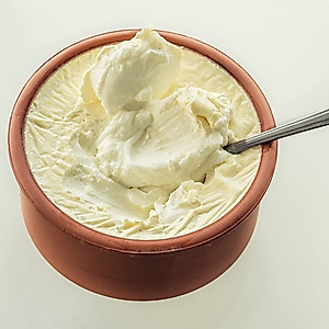 Handmade Clay Cooking Bowl Set of 6, Terracotta Bowls, Earthenware Small Yogurt Pots, Glazed Serving Pots for Mexican Dishes. Earthen Rice Pudding Cups, Turkish Pottery Bowls for Food, 3.3 in