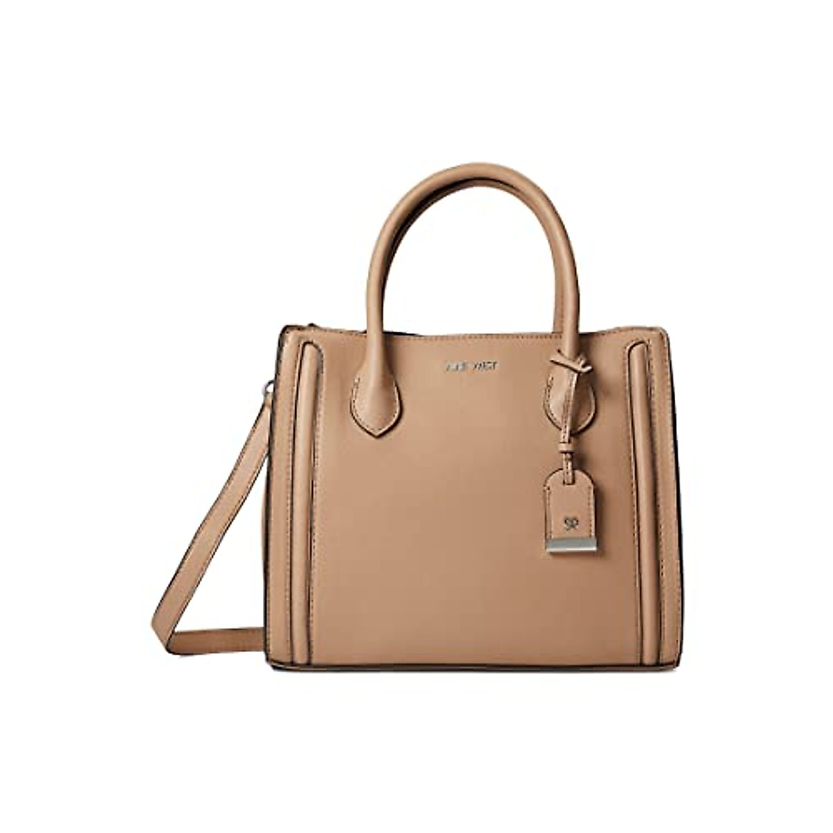 Nine West Aidenne Satchel Biscotti One Size