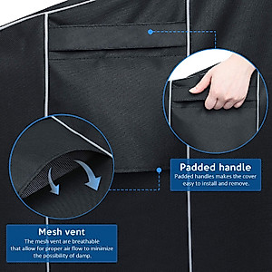 FORSPARK Outdoor Furniture Chair Covers Waterproof, Lounge Deep Seat Cover Fits up to 36 x 37 x 36 inches (W x D x H) 2 Pack