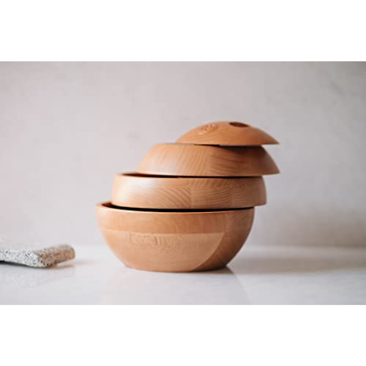 tappas All-Natural Serving Container, Tiered Tray, Charcuterie Sphere, Original