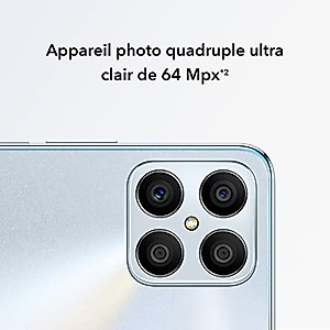 Honor X8 Dual-Sim 128GB ROM + 6GB RAM (GSM only | No CDMA) Factory Unlocked 4G/LTE Smartphone (Ocean Blue) - International Version