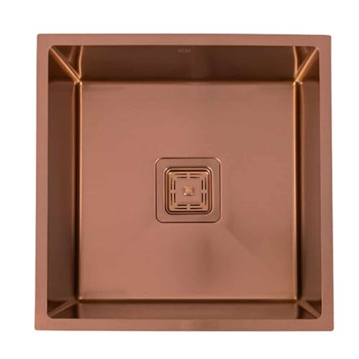 Strictly Sinks Undermount Copper Bar Prep Sink – 18 Inch Single Bowl 16 Gauge Stainless Steel Undermount Bar Sink – Tight Radius Corners Kitchen & Bar Sink With Drain Kit