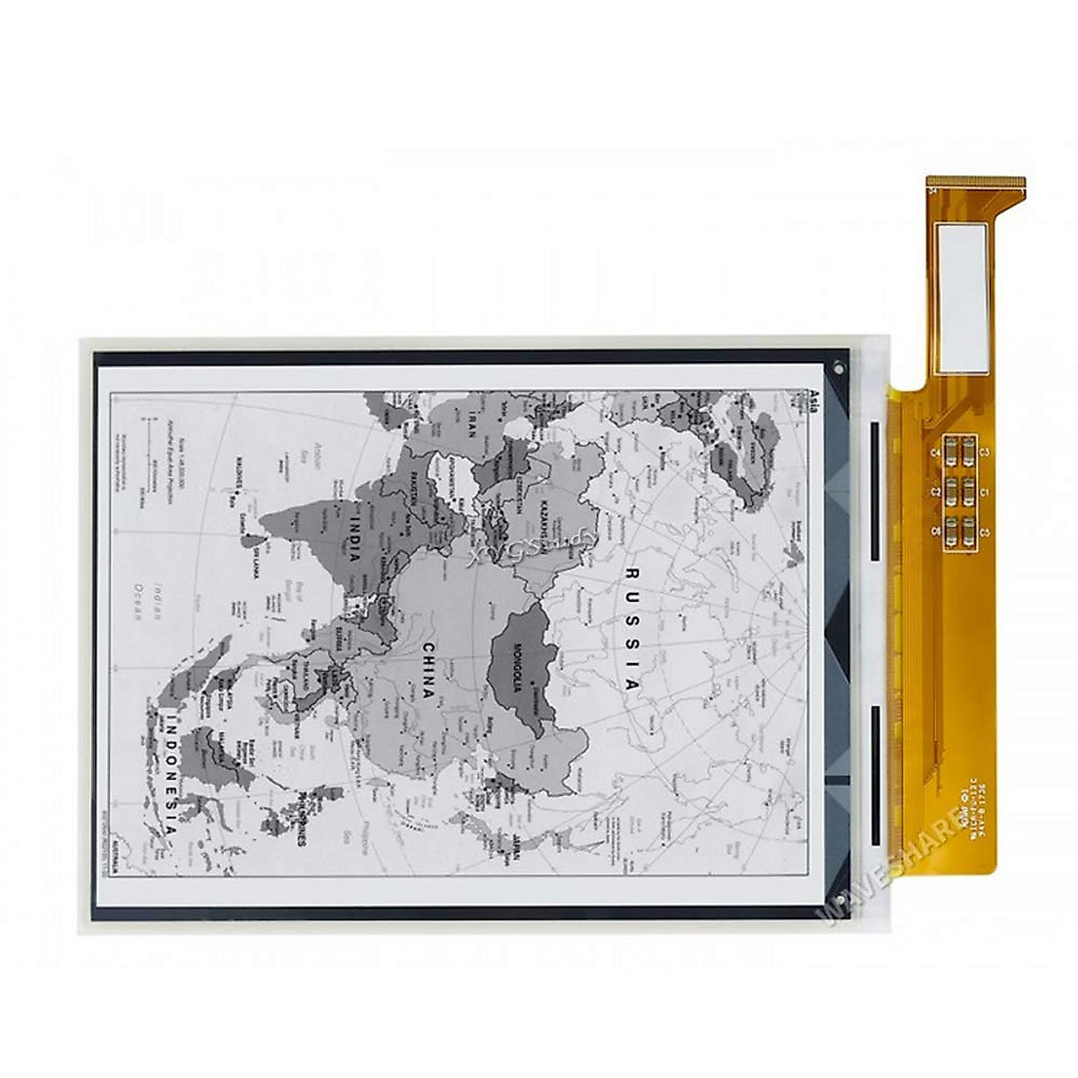 6 inch E-Ink Raw HD e-Paper Display 1448×1072 High Definition Two-Color Black/White Screen Module for Raspberry Pi 4B/3B+/3B/2B/Zero/Zero W/Zero WH Support Partial Refresh Without PCB @XYGStudy
