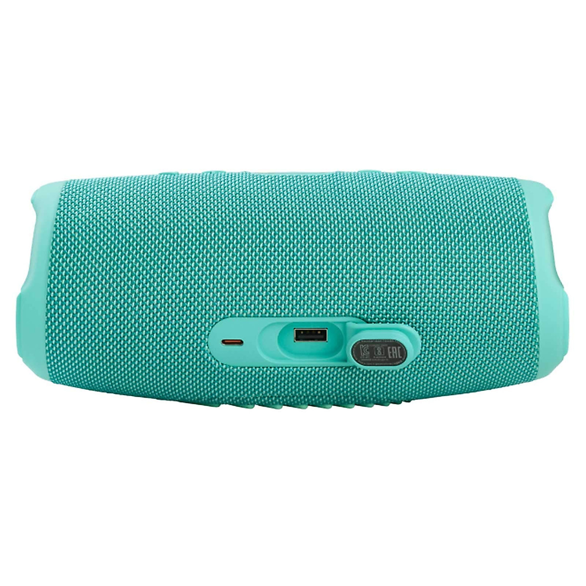 JBL Charge 5 Portable Waterproof Wireless Bluetooth Speaker Bundle with divvi! Protective Hardshell Case - Teal