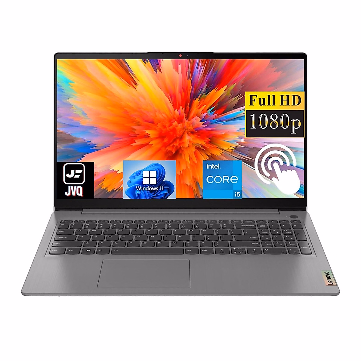 lenovo IdeaPad 3 15.6"" FHD Touchscreen Laptop, Intel Core i5-1135G7 Processor, 36GB RAM, 2TB SSD, Wi-Fi 6 & Bluetooth 5,Webcam Long Battery Life, Windows 11, Grey