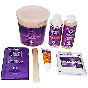 SoftSheen-Carson Dark and Lovely Triple Nourished Silkening No-Lye Relaxer with Shea Butter, Super