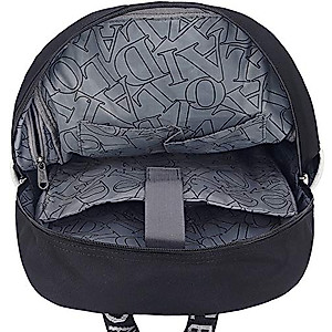 Roffatide Anime The Promised Neverland Backpack Printed Schoolbag Laptop Daypack with USB Charging Port & Headphone Port Black