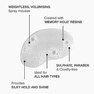 KEVIN.MURPHY BODY.BUILDER - Hair volumising Mousse - For All Hair Types - Weightless & Sulphate-Free Hair Mousse - Hair Care Treatment - With Tangerine Peel Oil - 350 mL / 11.8 fl oz