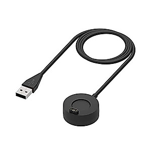 2-Pack Charger Compatible with Garmin Venu 2/Venu Sq 2/Venu Sq/Venu/Venu 2 Plus/Venu 2S Charger Cradle Dock Replacement Portable Charging Station + USB Cable Cord