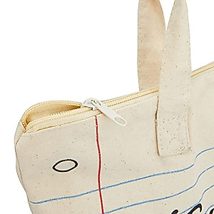 Sparkle and Bash Canvas Tote Bag for Teacher Appreciation Gifts, Teaching is a Work of Heart (14.5 x 15 x 6 In)