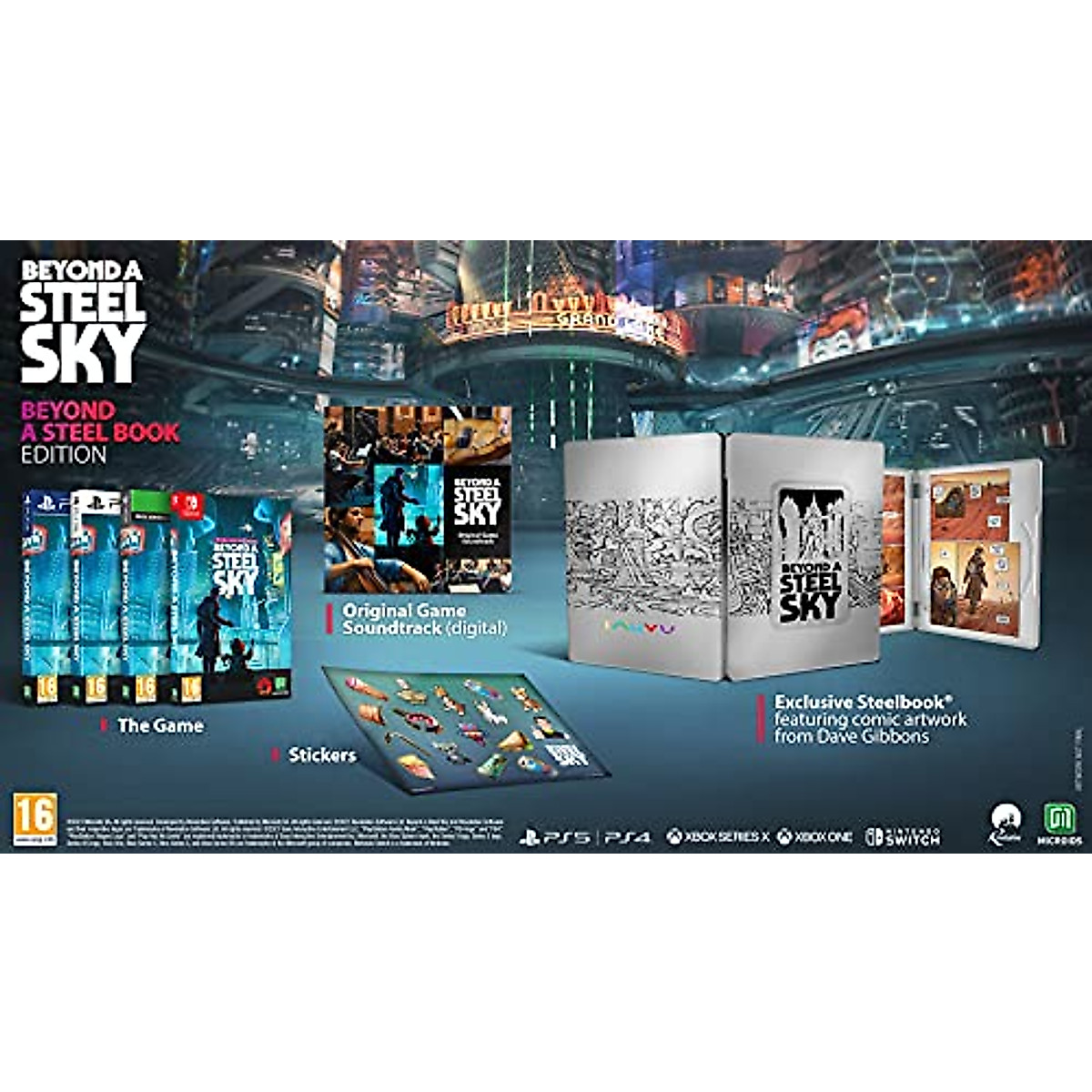 Beyond A Steel Sky - Steelbook Edition (PS5)