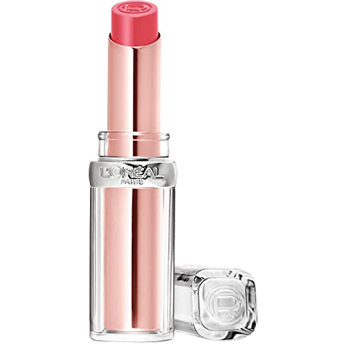L'Oreal Paris Glow Paradise Hydrating Balm-in-Lipstick with Pomegranate Extract, Peach Charm