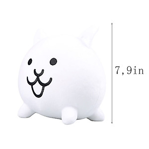 Battle Cat Plush, The Battle Cats Plush Toy Doll, 7.8 Inch for Fans Collectible Gifts