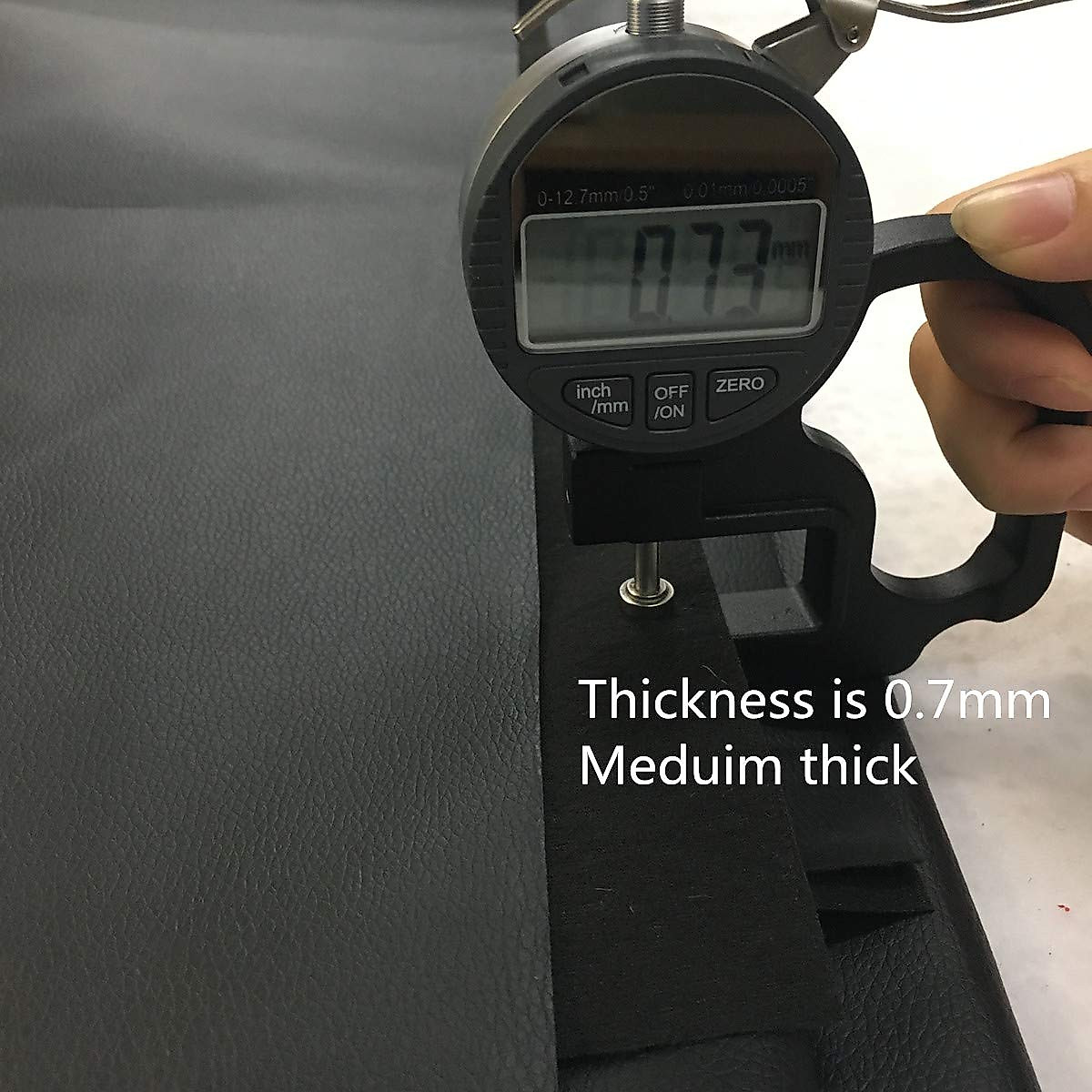 ZAIONE Solid Faux Leather Sheets: Colors Texture Leather 14Pcs 8x12 Inch A4 Soft PU Grain Red Brown Synthetic Leather Sheets for Bows Earrings DIY Craft