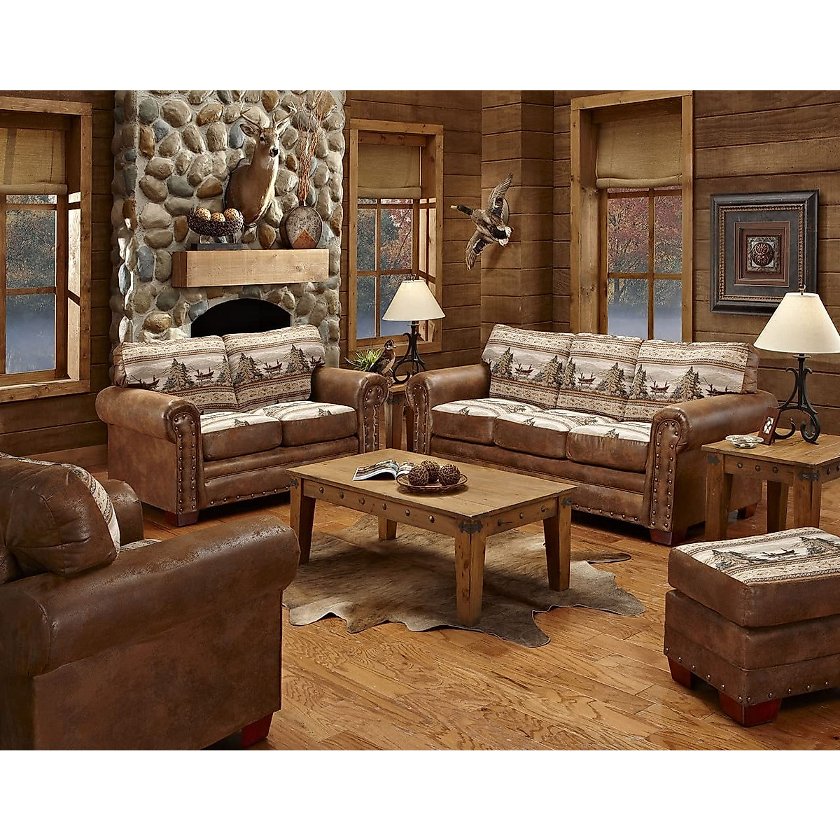 American Furniture Classics 4-Piece Alpine Lodge Sofa
