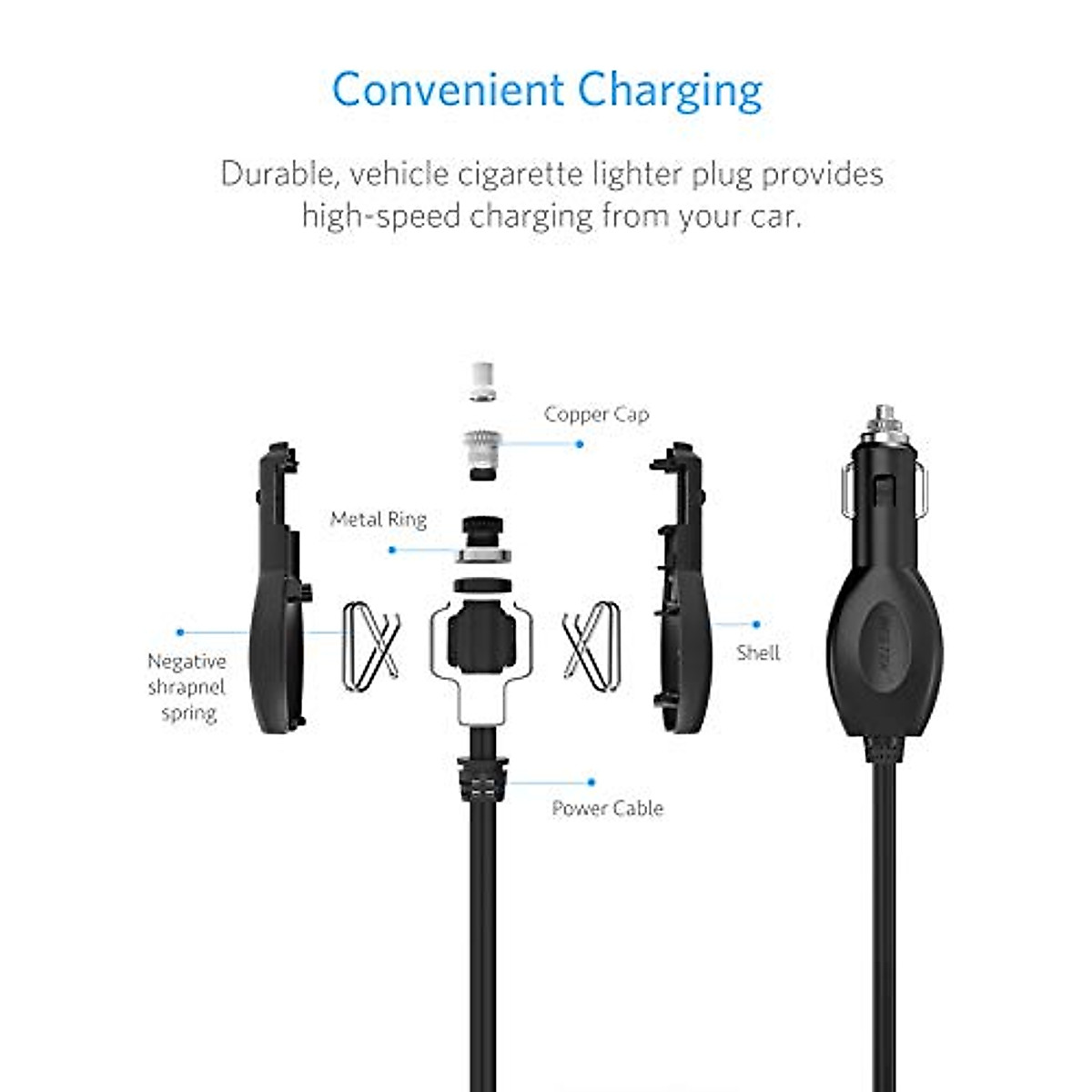 BESTEK 200W Power Inverter, DC 12V to AC 110V Car Inverter with Total 7.8A 4 USB Ports Multi-Protection Car Charger Adapter, ETL Listed(Black)