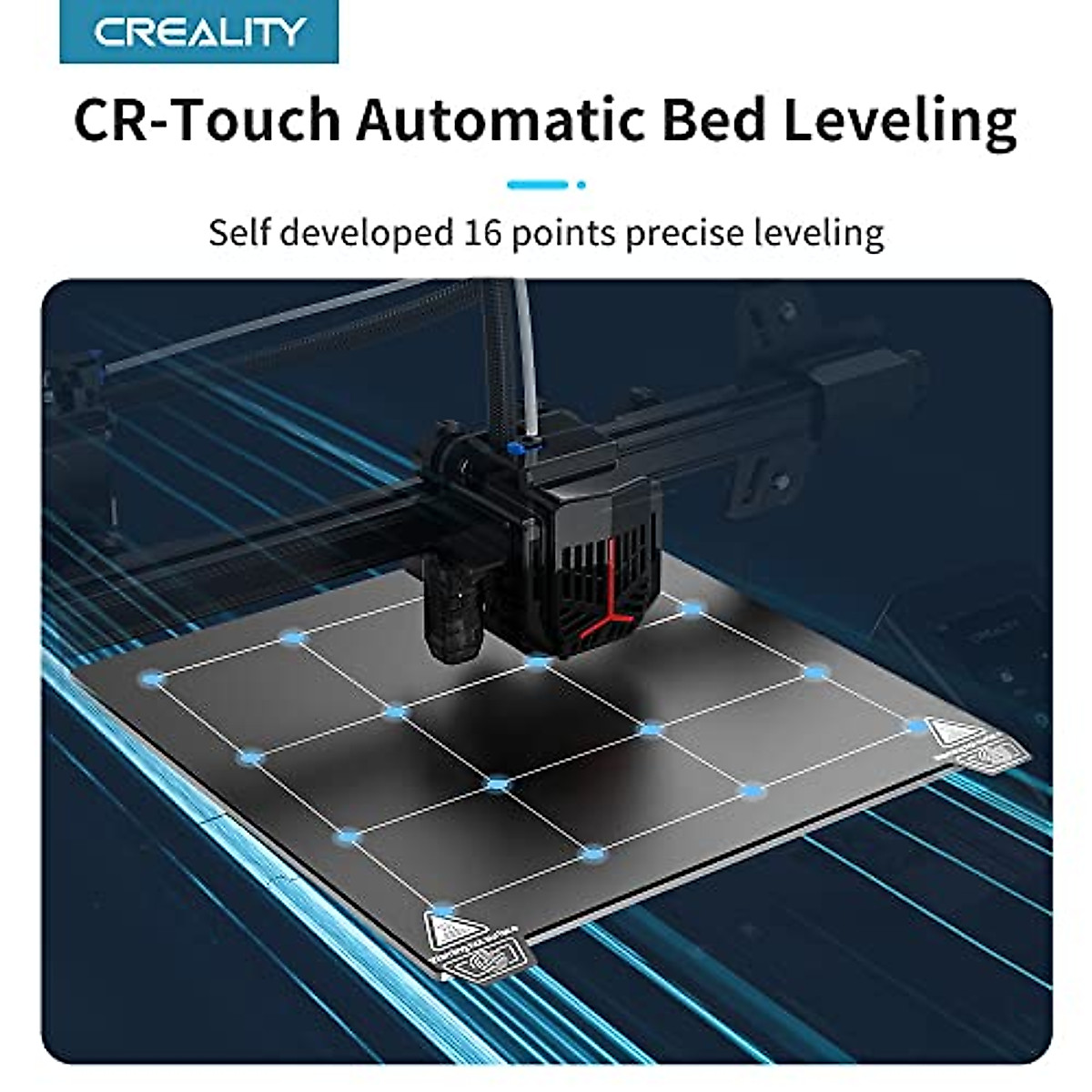 Official Creality Ender 3 V2 Neo 3D Printer, Upgrade from Ender 3 V2 with CR Touch Auto Leveling Kit, PC Steel Printing Platform, Metal Bowden Extruder for Beginner and Pro(220 * 220 * 250mm)