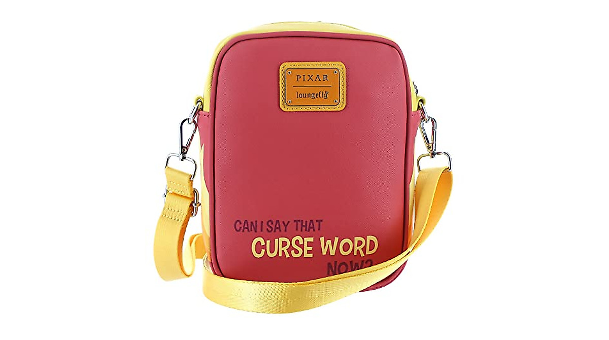 Shop Loungefly Pixar Inside Out Anger Passport Bag