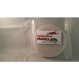 Hook & Loop Fastening Tape, 3/4-inch Wide, 5 Yards/Roll - White