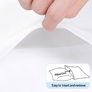 Kid Toddler Pillowcase 2 Pack - Organic Cotton Toddler Travel Pillow Case - Hypoallergenic Envelope Closure Girls Boys Pillow Cover for Sleeping, 14x20 inch