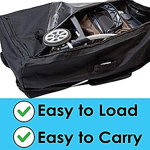Zohzo Stroller Travel Bag for Standard or Double/Dual Strollers