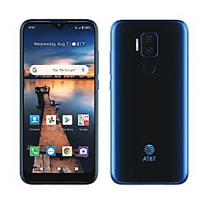 BLU Maestro Plus V350U Unlock GSM 6.2 in Display, 32GB Storage 3GB RAM Lunar Blue 4G LTE Phone (Renewed)