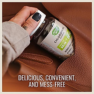 Nature’s Way Chlorophyll Gummies, Healthy Skin and Body Detox*, Orchard Fruit Flavored, 60 Gummies