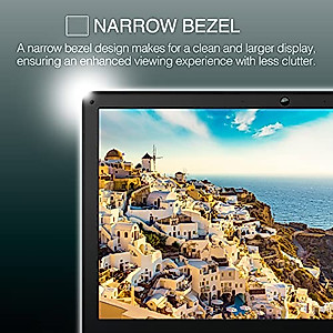 Packard Bell 15.6 inch Laptop IPS FHD 1920 x 1080 Resolution Laptop Computer, Intel Celeron N4020, UHD Graphics 600, 4GB Ram 128GB SSD, Micro SD Slot, Windows 11 in Home S Mode, 2MP Camera, Speakers