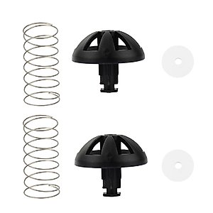 Coffee Machine Brew Basket Bottom Spring Loaded Stopper Kits Replacement Brew Basket For Hamilton Beach Coffee Makers -Fit Models 990117900 990237500 (2 Pcs)