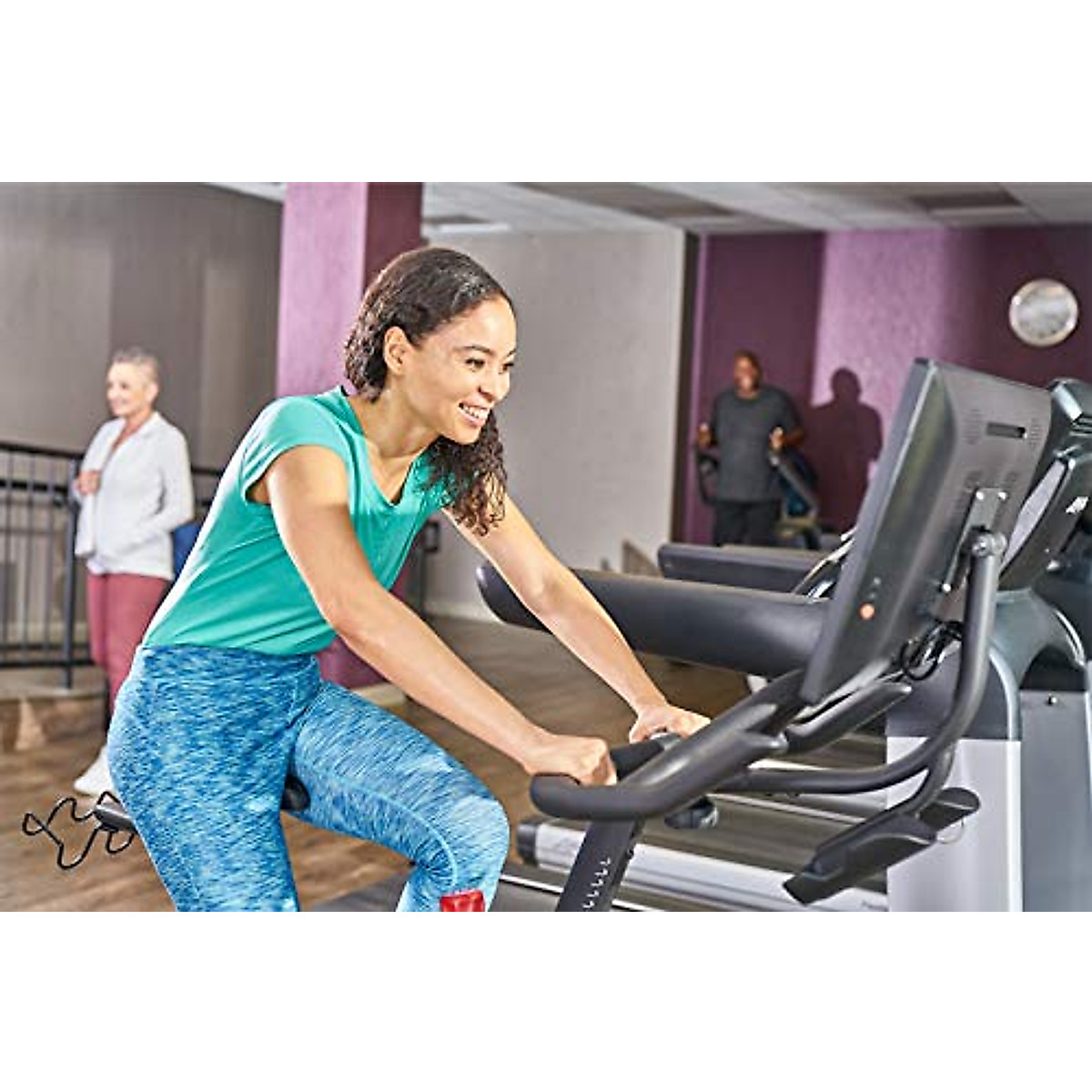 Echelon Smart Connect Fitness Bike, 30-Day Free Echelon Membership, Easy Storage, Small Spaces, Cushioned Seat, Solid Design, HIIT, Top Instructors, 32 Resistance Levels, Bluetooth, EX-7S