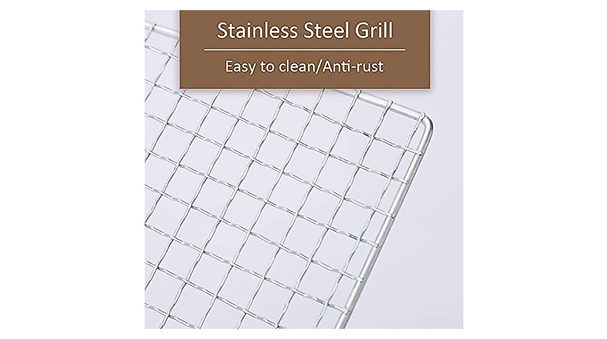 JoyRay Grill Rack Grids, Stainless Steel BBQ Roasting Rack or Baking ...