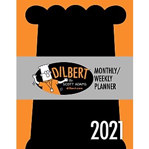 Dilbert 2021 Monthly/Weekly Planner Calendar
