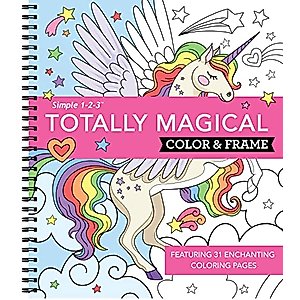 Color & Frame - Totally Magical (Coloring Book)