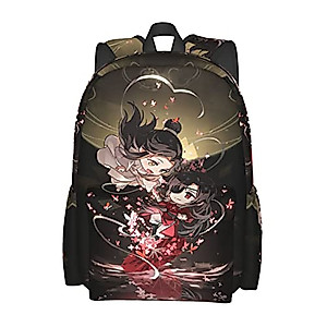 AGARES Anime Heaven Official'S Blessing Backpack Large Capacity Travel Backpacks Computer Bag Casual Daypack Laptop Backpacks For Men Women