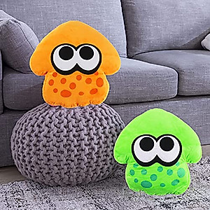 Squid Plush Toys, Plush Pillow for Children, Animal Stuffed Toys, 13in (Orange)