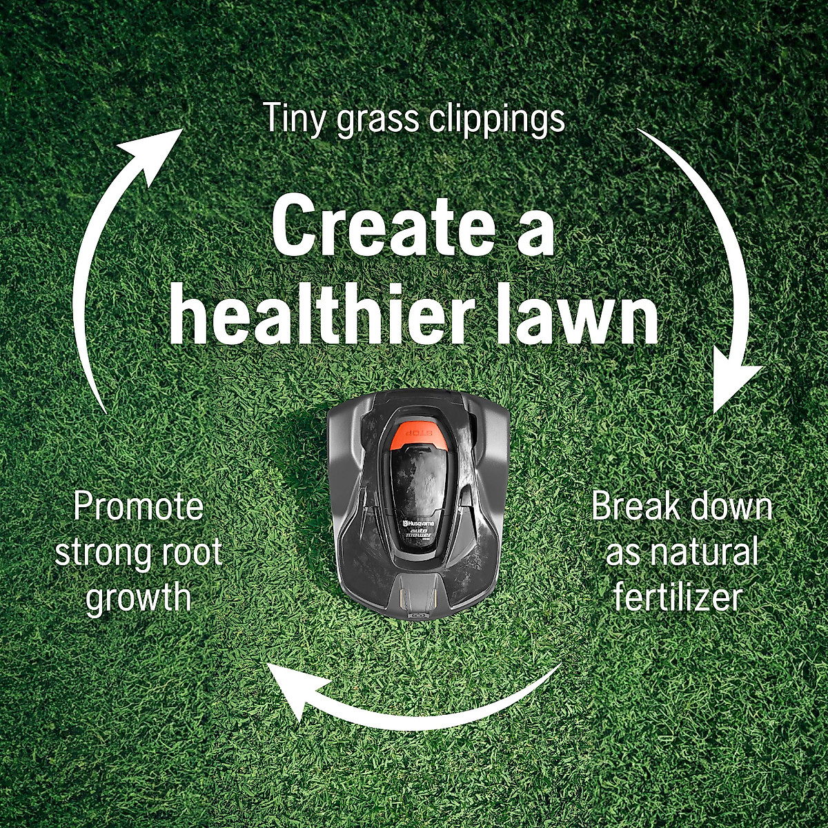 Husqvarna 967853101 Automower 450XH 1.25 Acre Robotic Lawn Mower for Medium to Large Yards