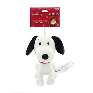 Hallmark Peanuts Plush Snoopy Christmas Ornament