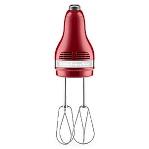 KitchenAid 5-Speed Ultra Power Hand Mixer, Empire Red